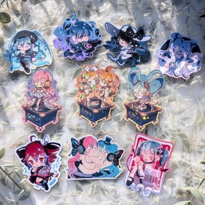 Magnet Miku Luka Teto Symphony Miku Rin Len Project Voltage Flying ...
