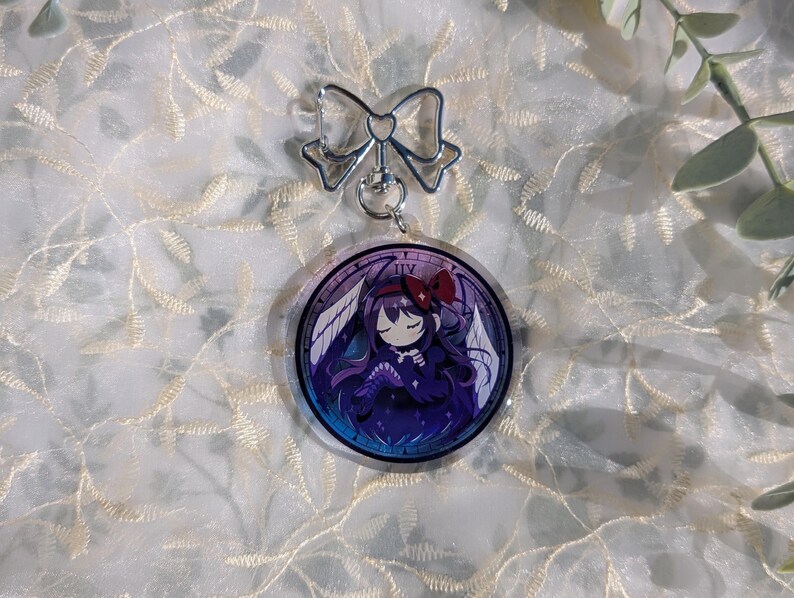 Madoka Magica Homura Homumado 2.2'' [acrylic Keychain / Charm] - Etsy