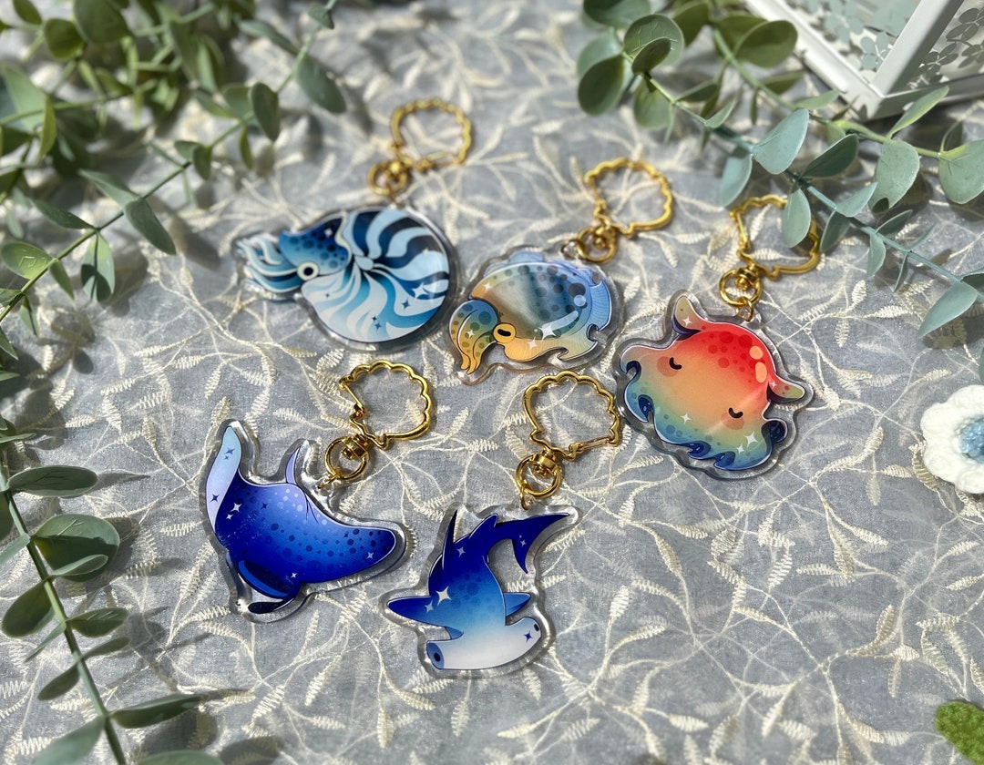 Sea Creatures Mantaray Hammerhead Shark Nautilus Dumbo Octopus ...