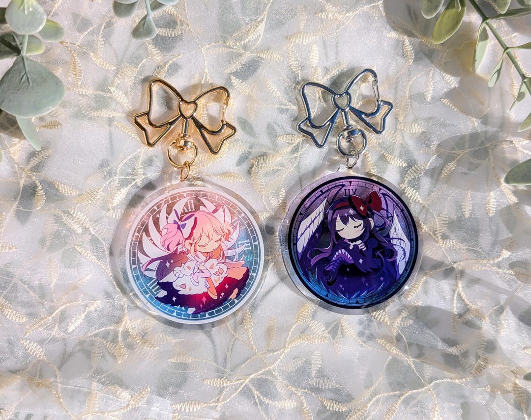 Madoka Magica Homura Homumado 2.2'' [acrylic Keychain / Charm] - Etsy