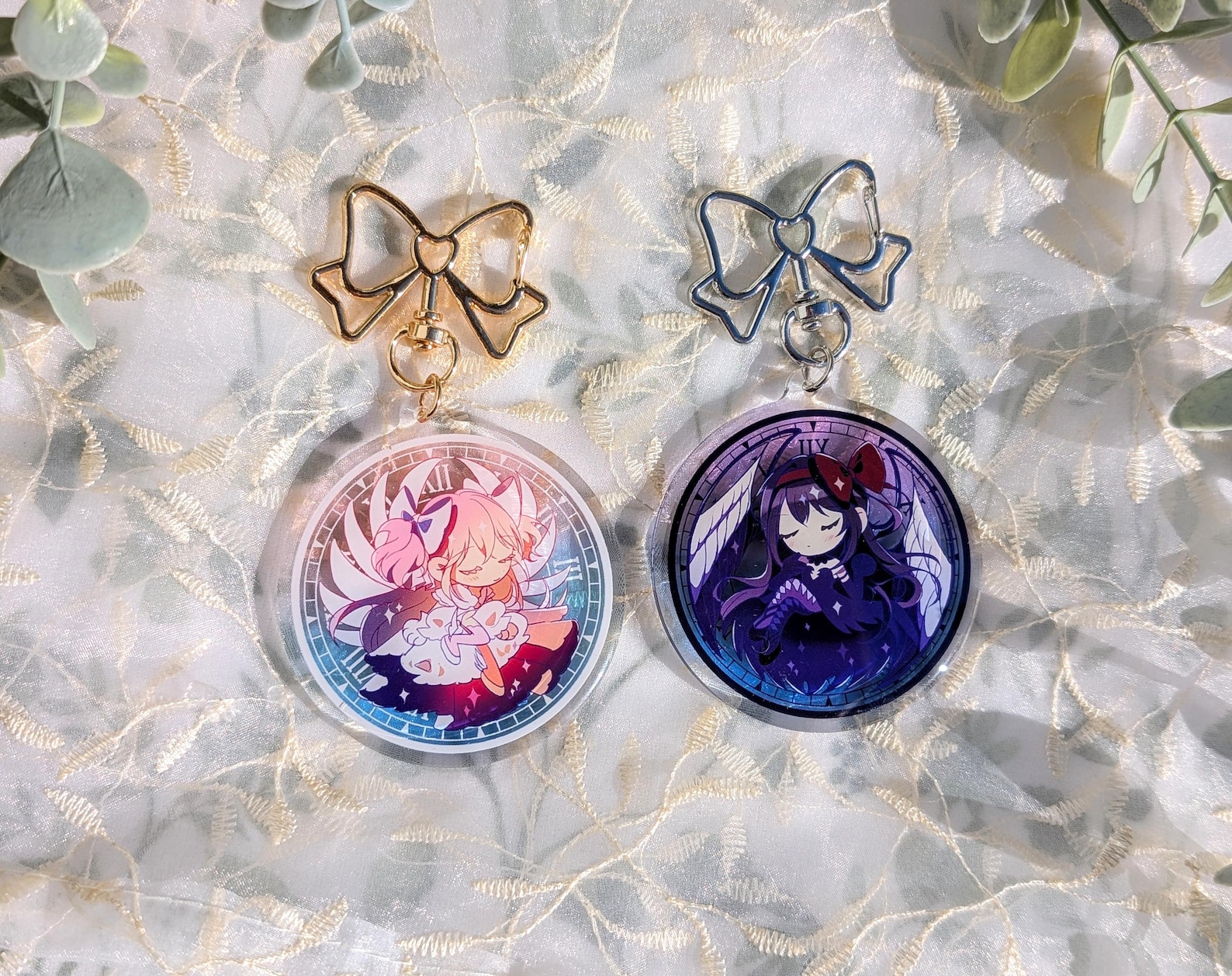 Madoka Magica Homura Homumado 2.2'' [acrylic Keychain / Charm] - Etsy