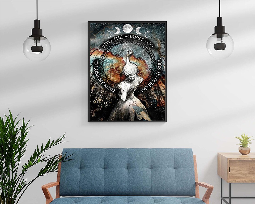 Beautiful-girl-moon-girl-poster-into-the-forest-i-go-to-lose-my-mind ...
