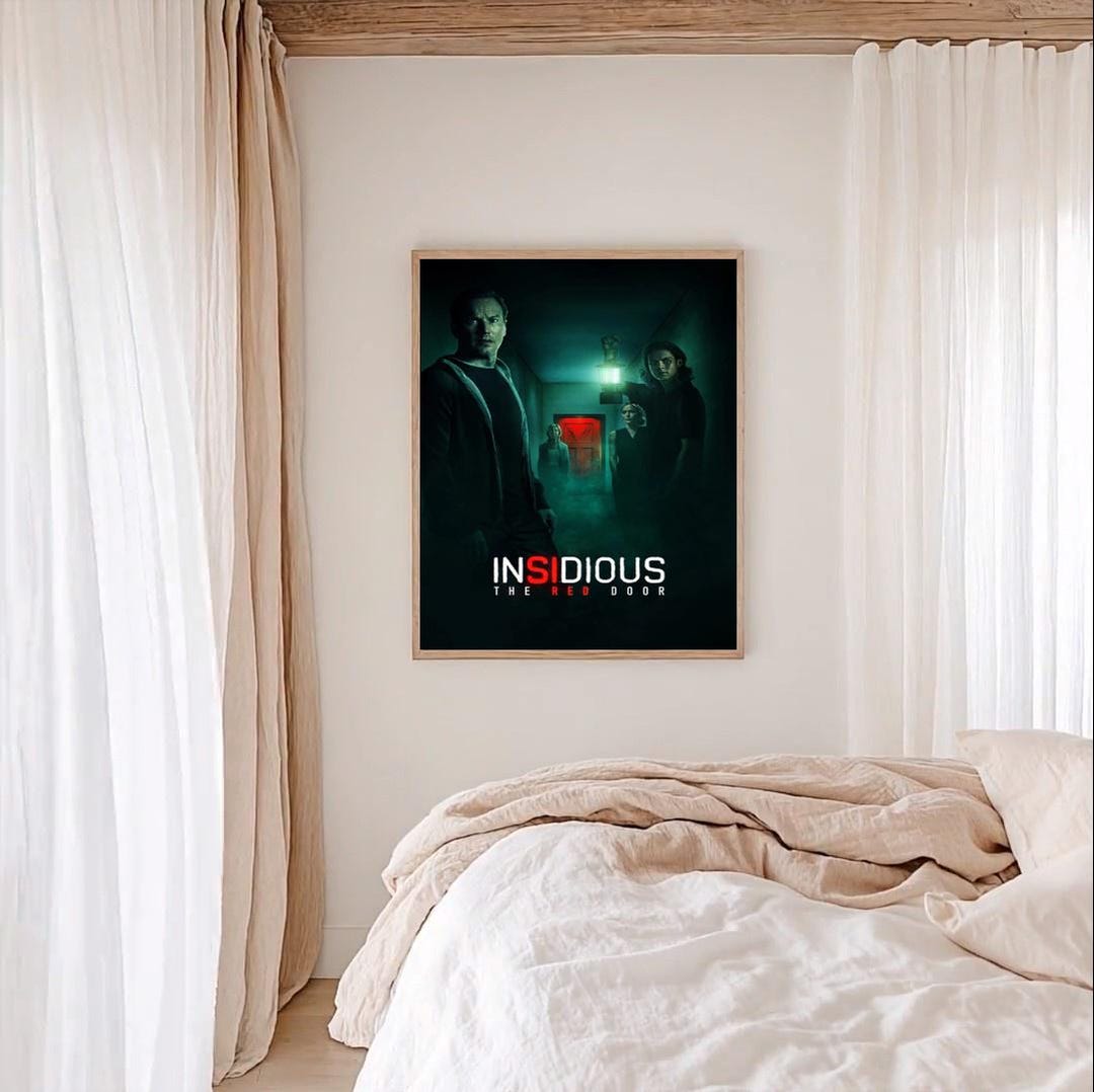 Insidious the Red Door 2023 Movie Poster Horror Film Print Thriller ...