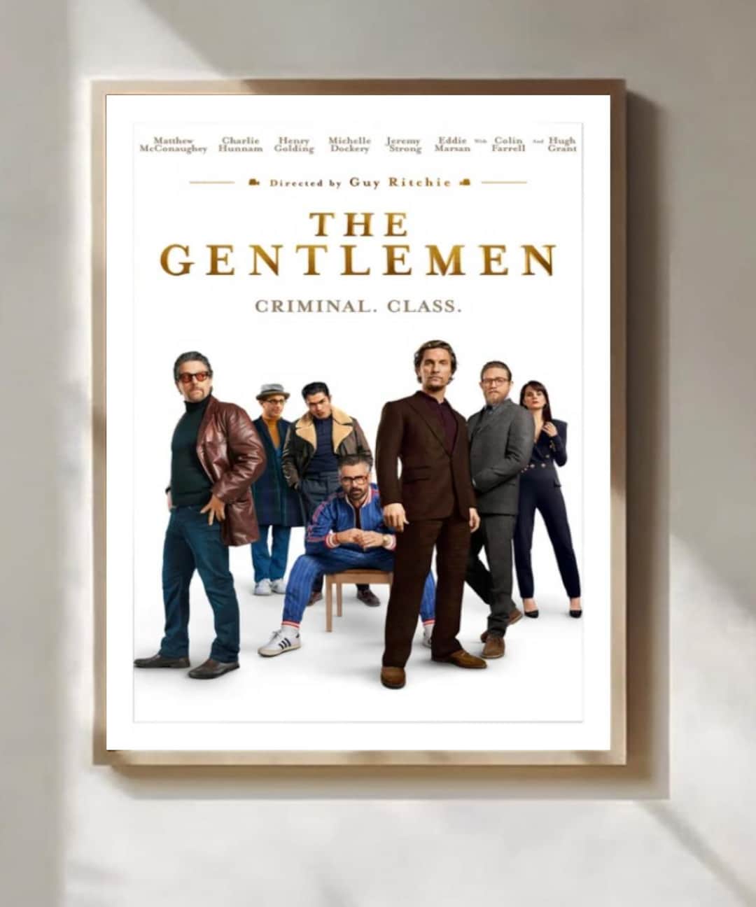 The Gentlemen Matthew Mcconaughey Charlie Hunnam Hugh Grant 2019 Movie ...