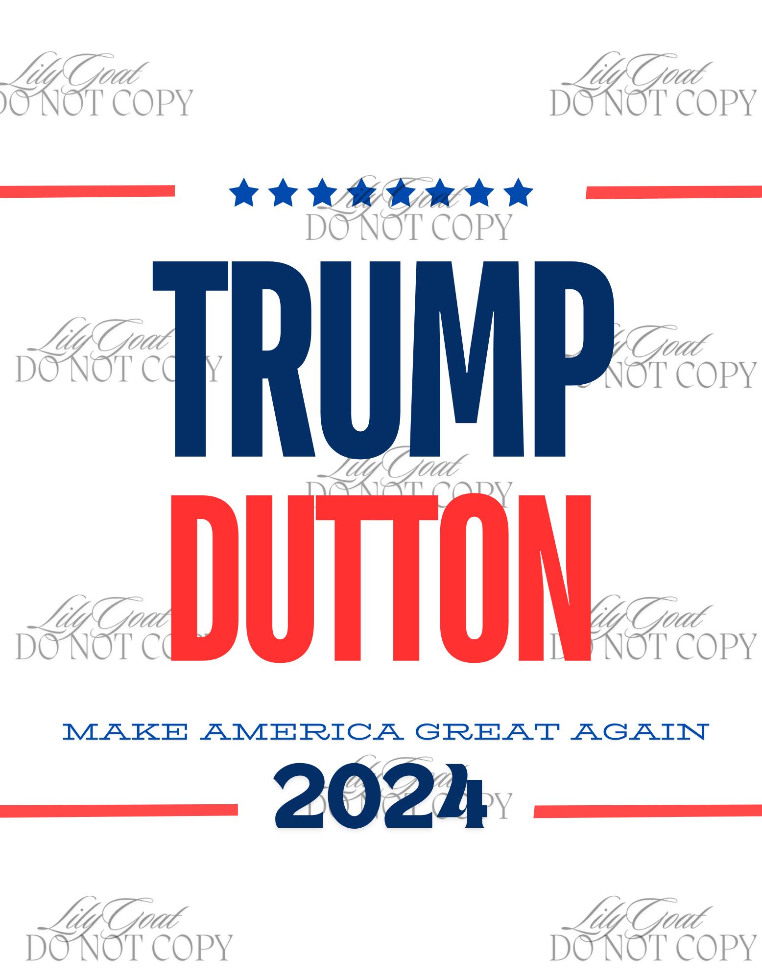 TRUMP DUTTON PNG Svg Dtf Ready to Print - Etsy