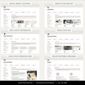 Notion Template Coaching Dashboard Coaching Business Tool - Etsy.de