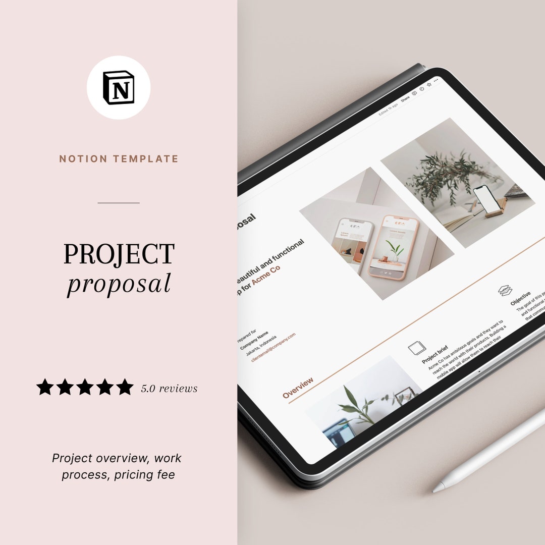 Buy Notion Template Project Proposal Client Project Proposal Service ...