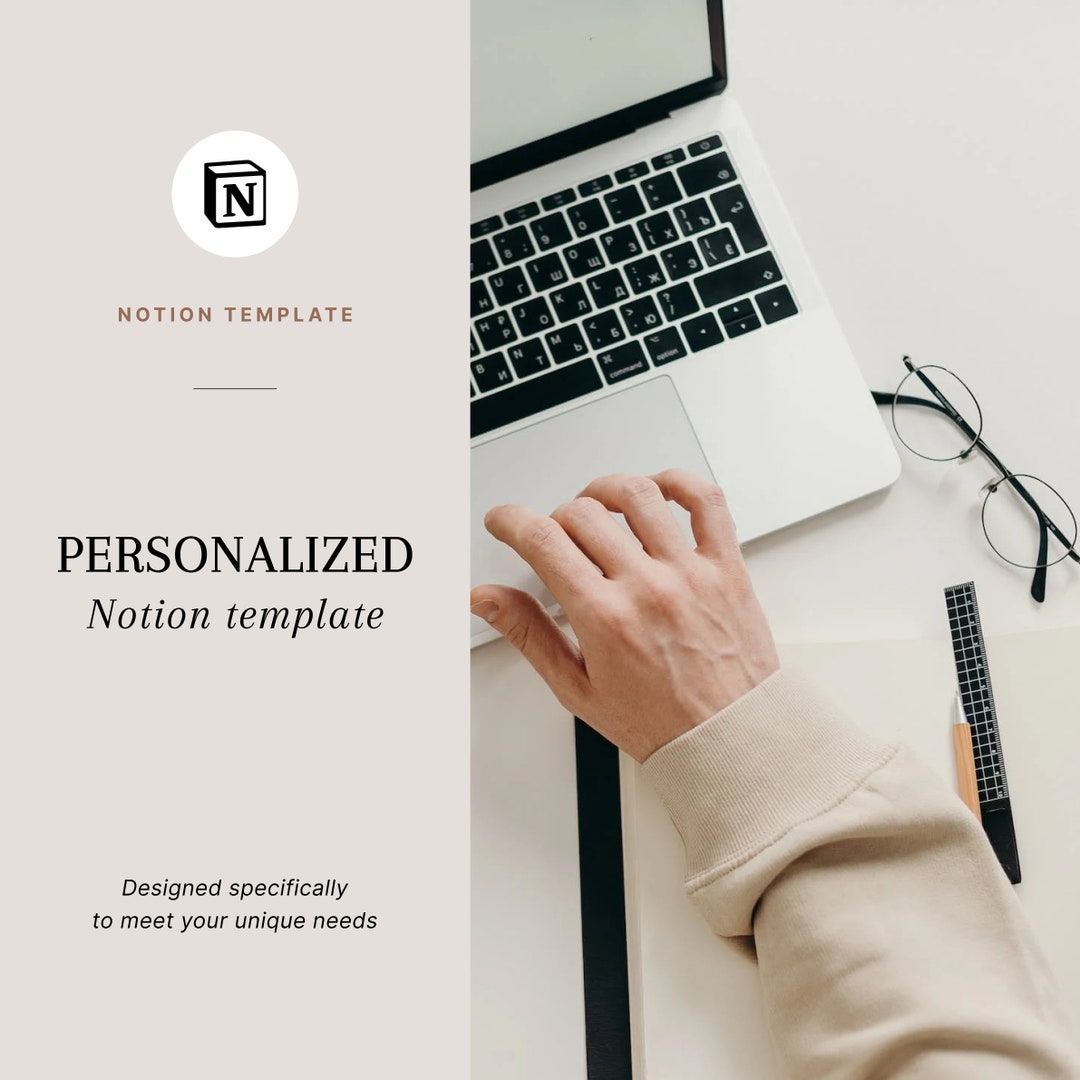 Custom Notion Template, Personalized Notion Template - Etsy