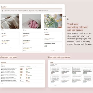 Notion Template Instagram Content Planner Notion Social Media - Etsy