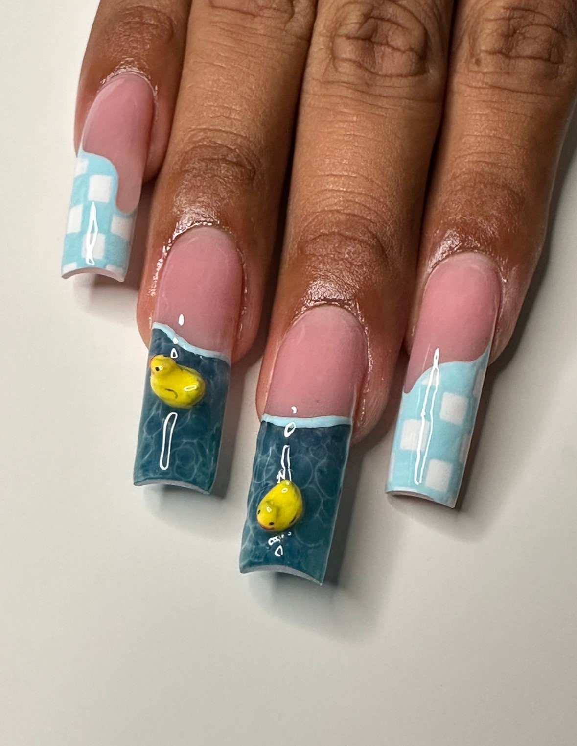 Duck Feet Nails Designs