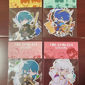 Fire Emblem Vinyl Sticker Sets - Etsy
