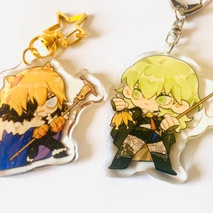 Fire Emblem Acrylic Charm Keychains - Etsy