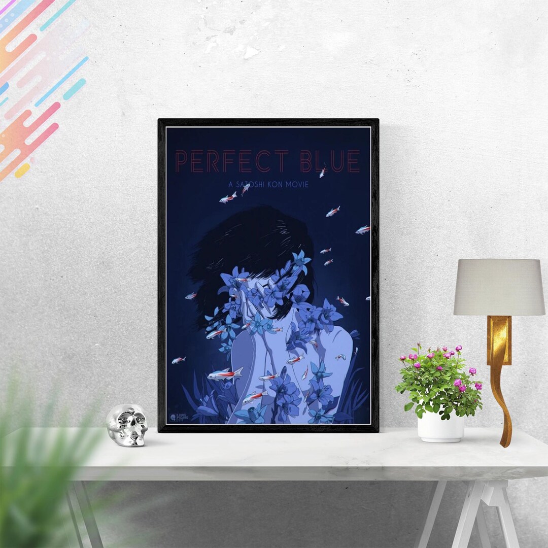 Perfect Blue Poster - Etsy