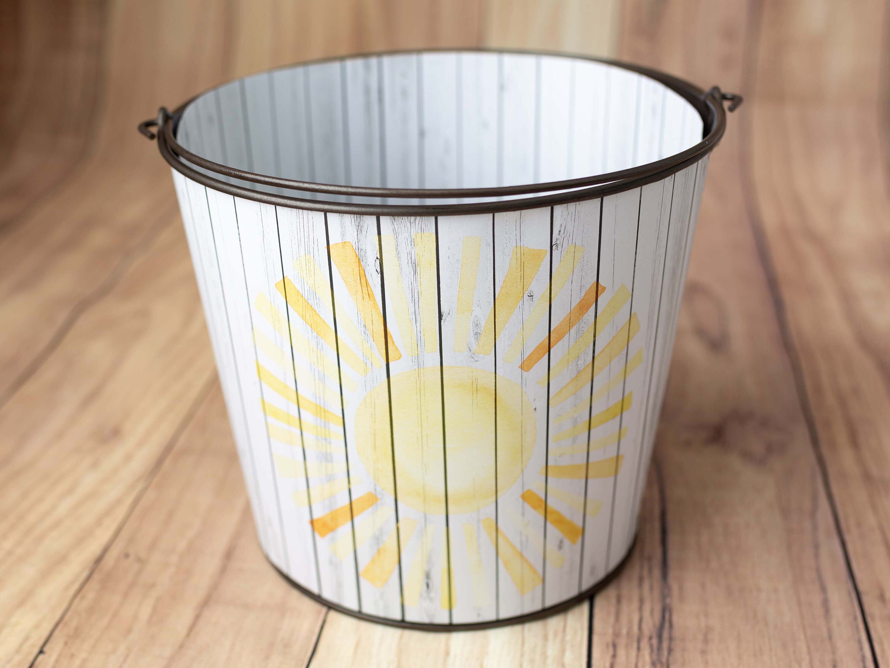 Boho Sun Printable Bucket Wrap Photo Prop for Newborn Photography ...