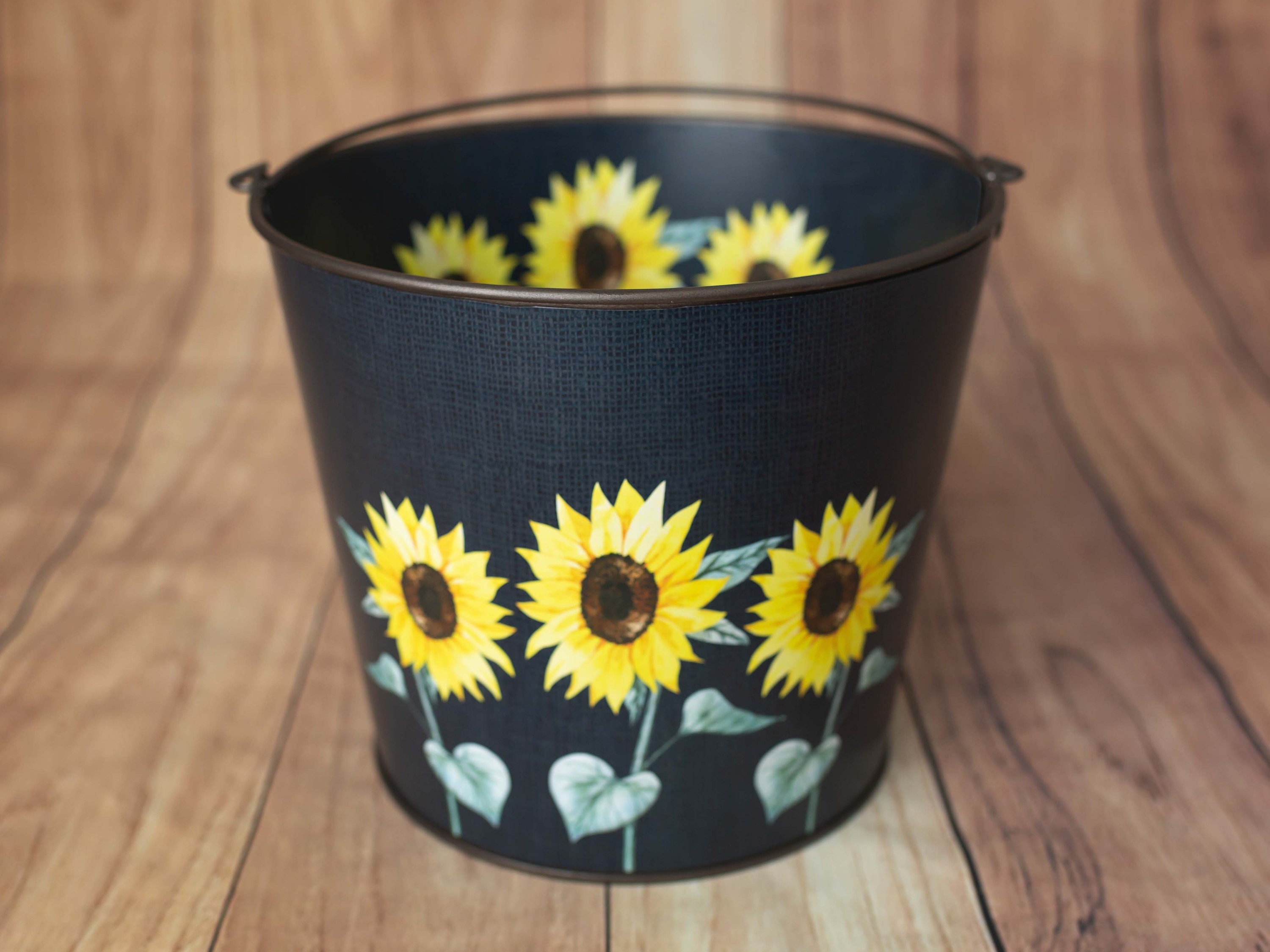 Sunflower Printable Bucket Wrap Photo Prop for Newborn Photography ...