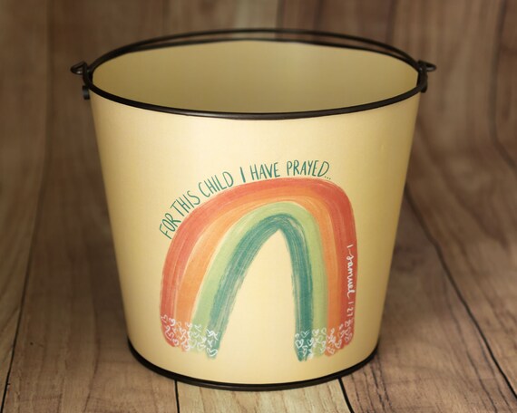 Printable Bucket Wrap for This Child I Have Prayed - Etsy