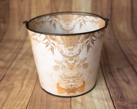 Printable Bucket Wrap Bush Pink and Gold Newborn Photography - Etsy