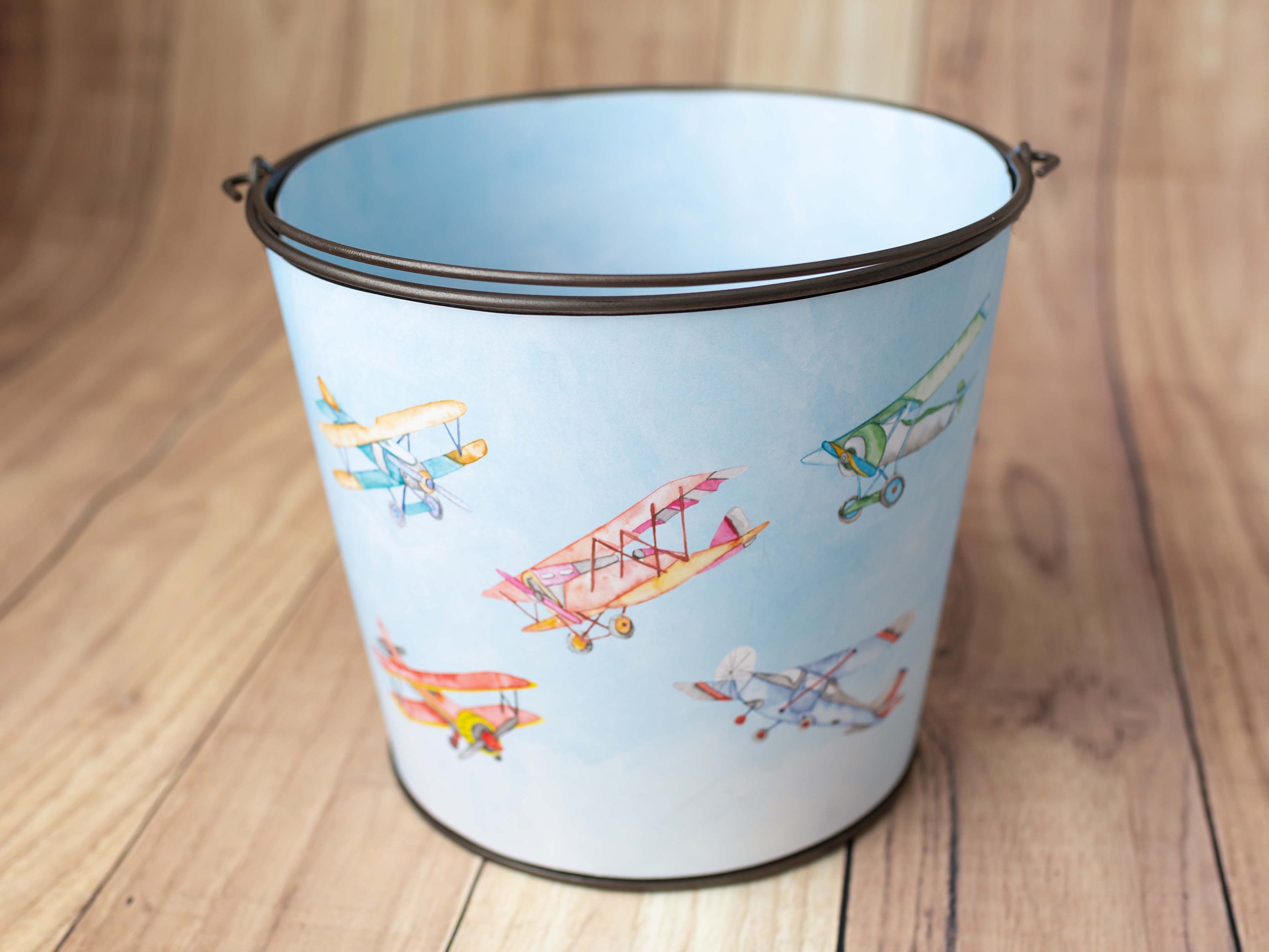 Airplane Printable Bucket Wrap Photo Prop for Newborn Photography ...