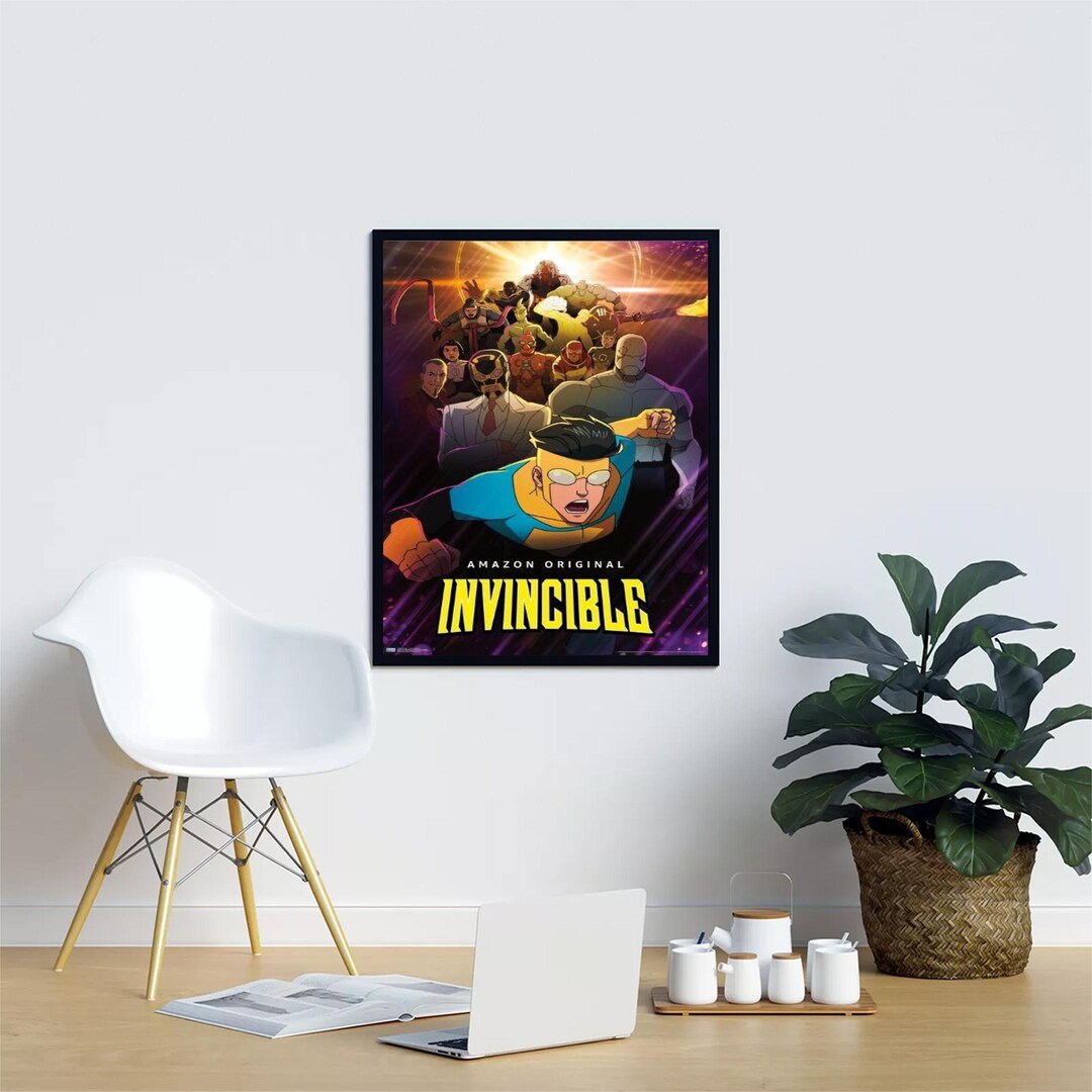 Invincible - Purple One Sheet Wall Decor Poster - Etsy