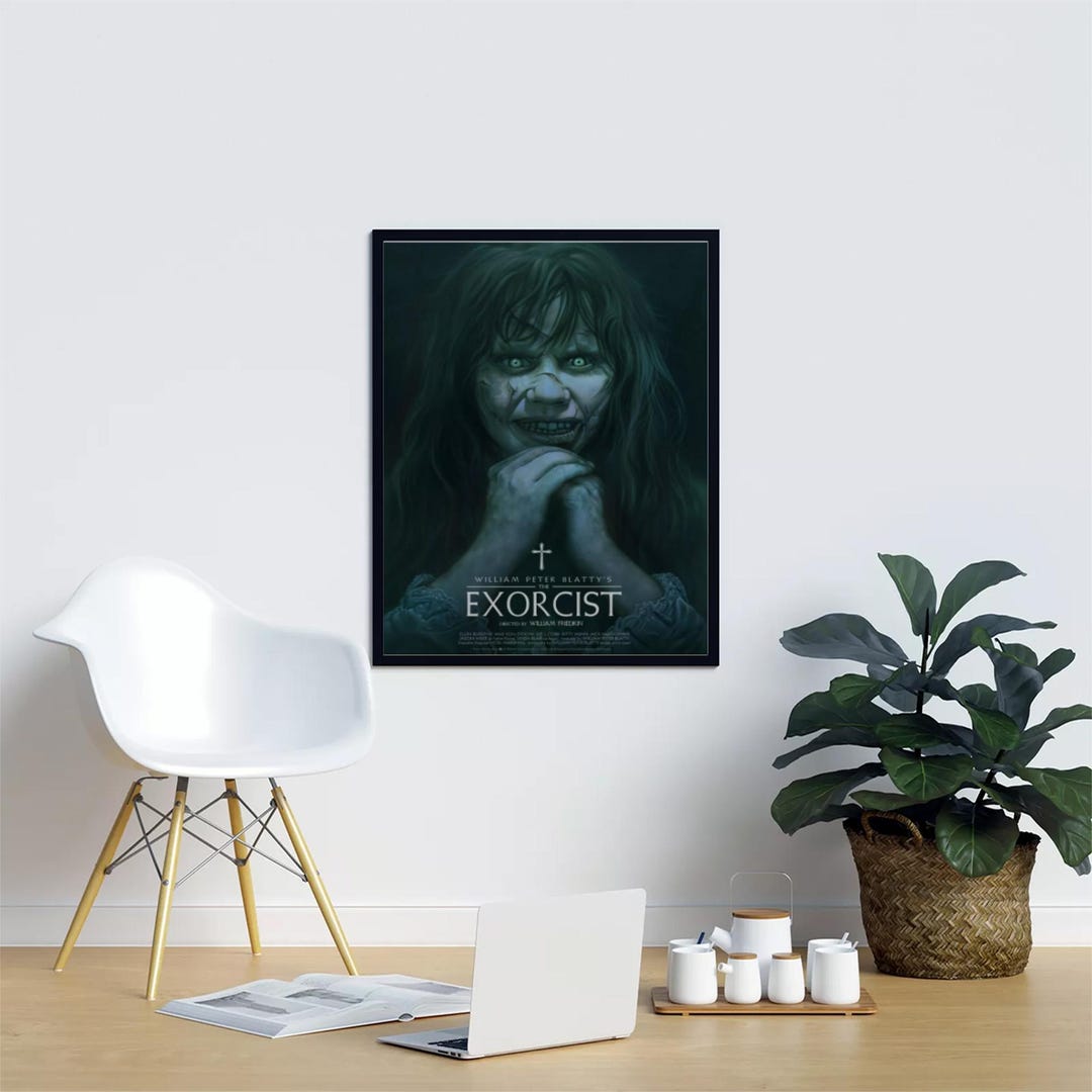 The Exorcist Movie Print Movie Poster Film Print Wall Art Movie Print ...