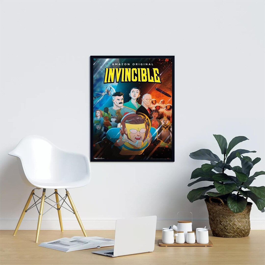 Invincible - Space One Sheet Wall Decor Poster - Etsy