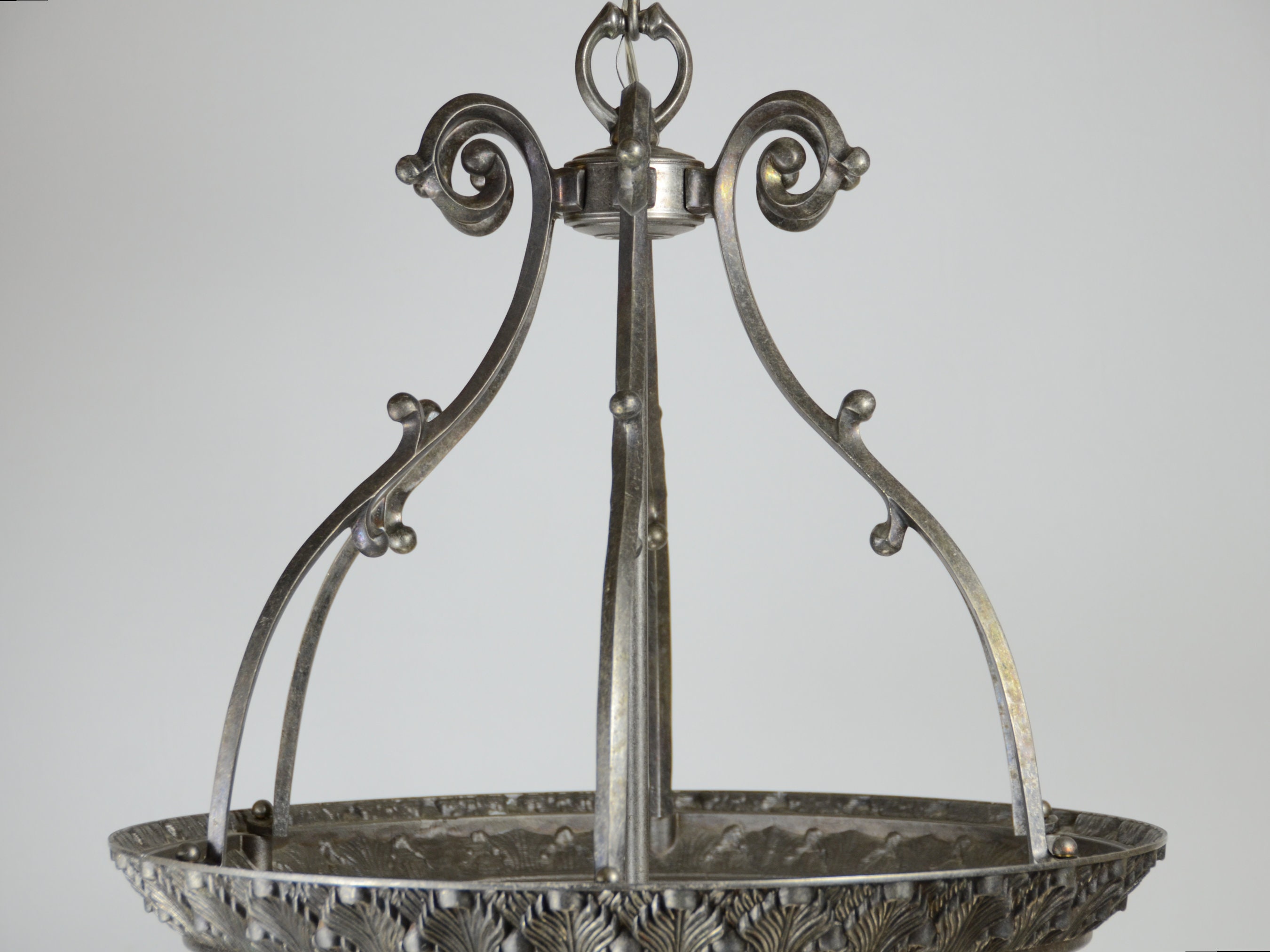 Art Deco Heavy Cast Chandelier Frame - Etsy