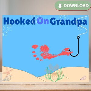 Hooked on Dad, Father's Day Gift, Hooked on Grandpa, Hooked on Papa ...