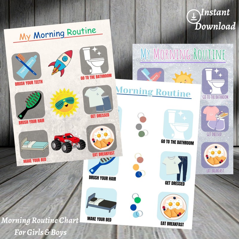 Morning Routine - Etsy