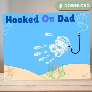 Hooked on Dad, Father's Day Gift, Hooked on Grandpa, Hooked on Papa ...