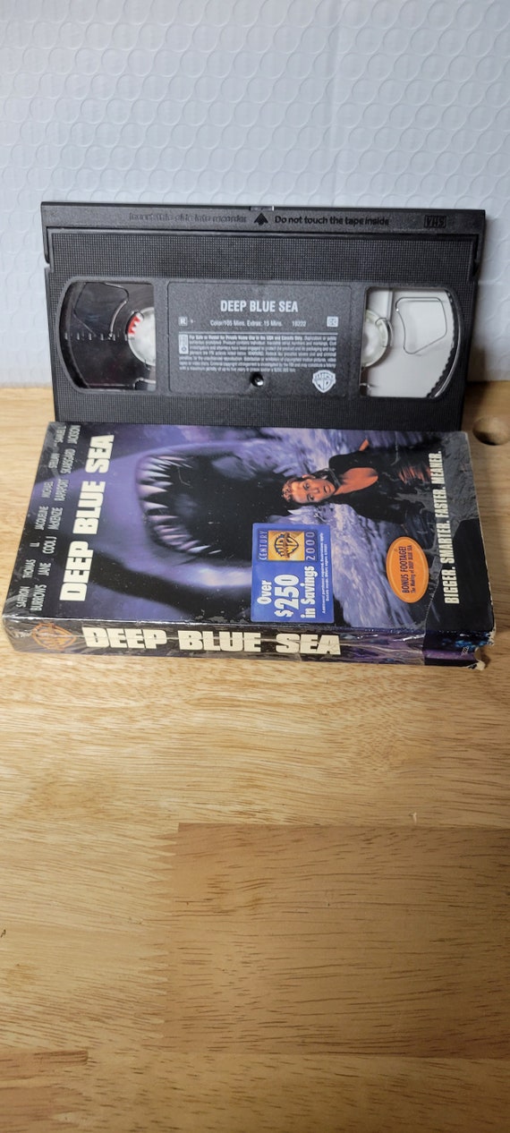 Deep Blue Sea VHS - Etsy