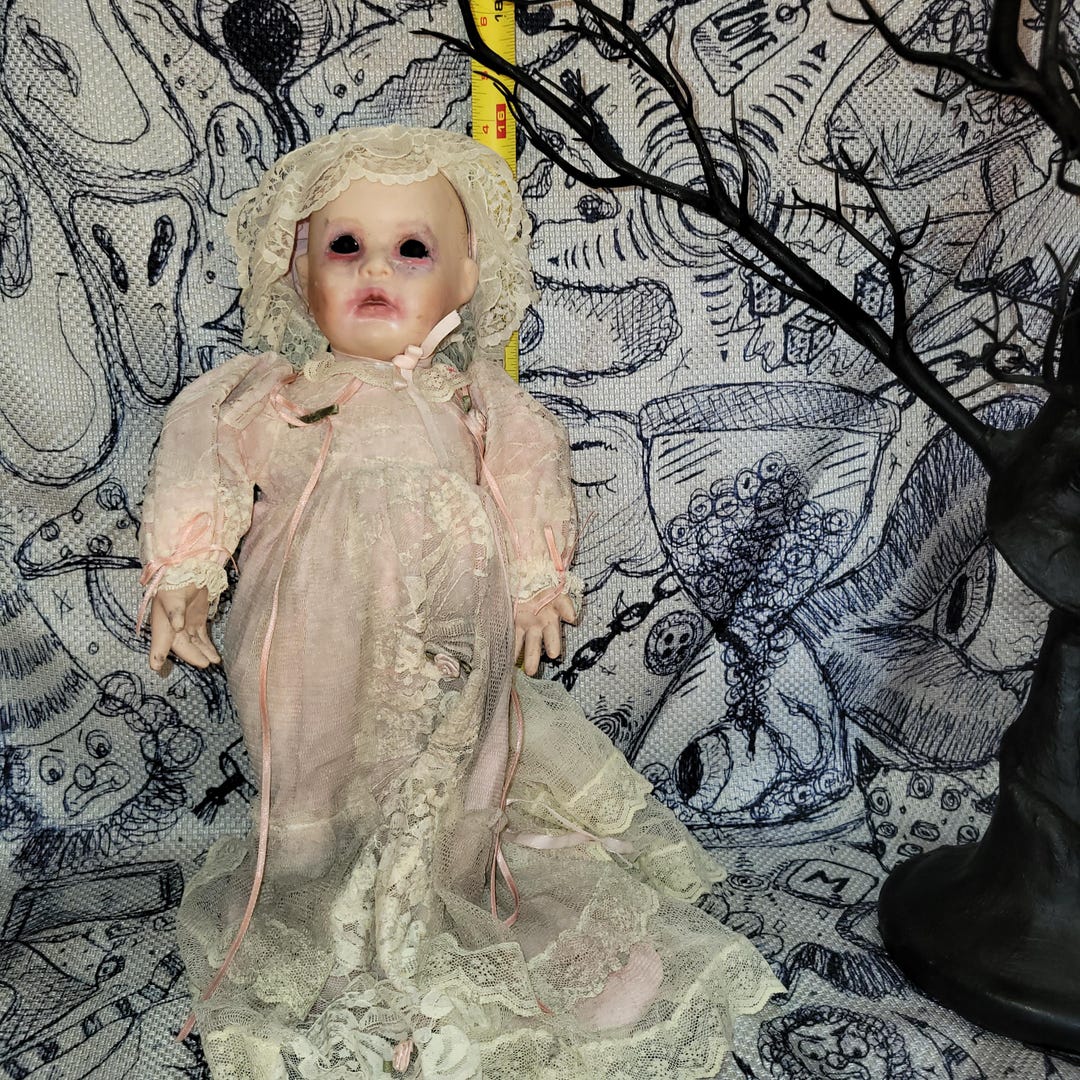 Unique Victorian Baby One of Kind Haunted Doll - Etsy