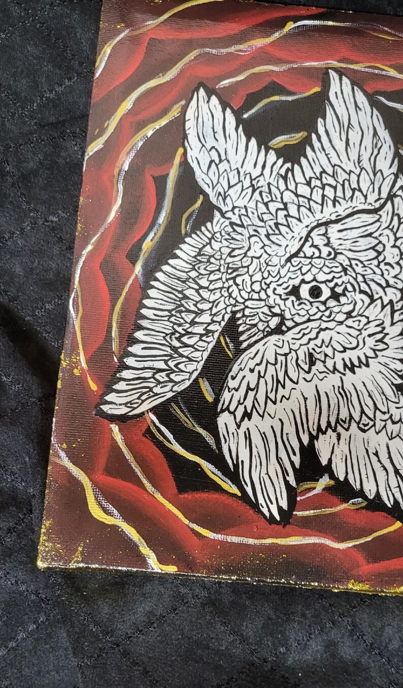 Biblical Angel Art Rendition - Etsy