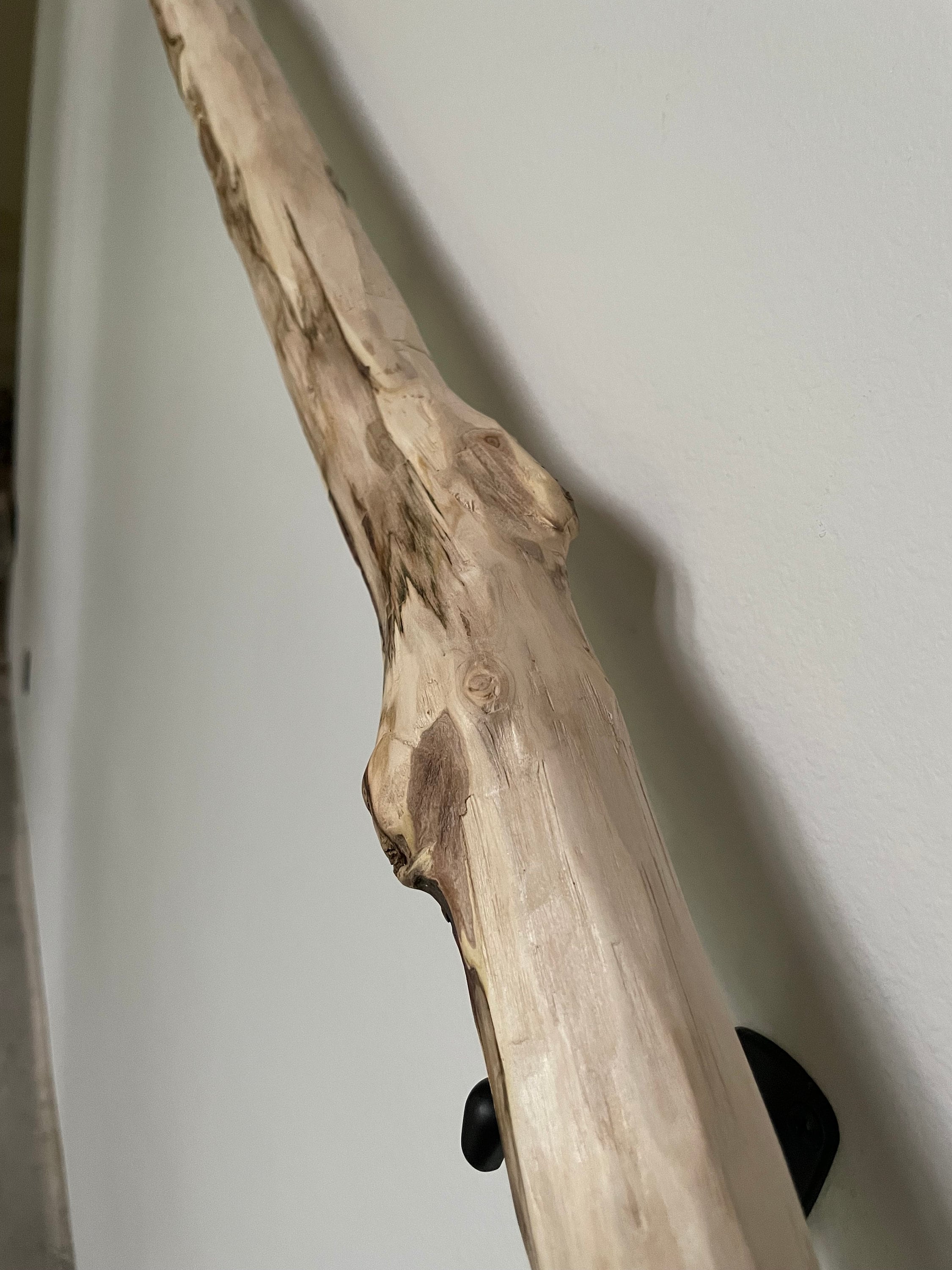 Custom Order for Lauren O. Hand Carved Maple Log Branch Railing ...