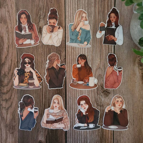 Coffee Stickers - Etsy