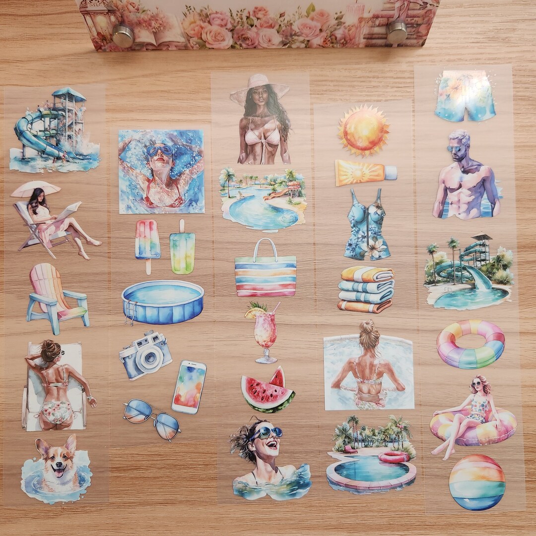 Summer Splash Pet Tape Sample Loop - Etsy