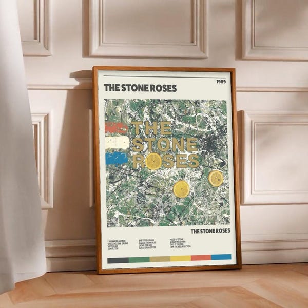 Stone Roses Poster - Etsy UK