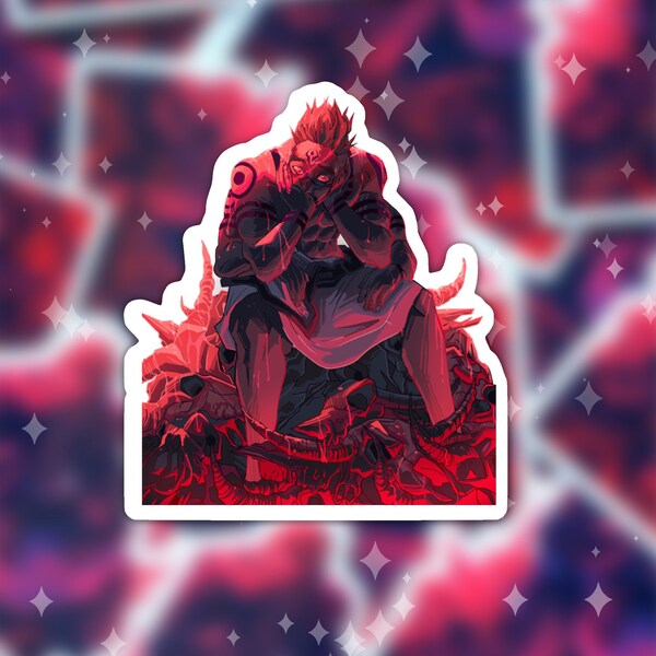 Sukuna Sticker - Etsy