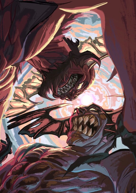 Devilman Vs Satan