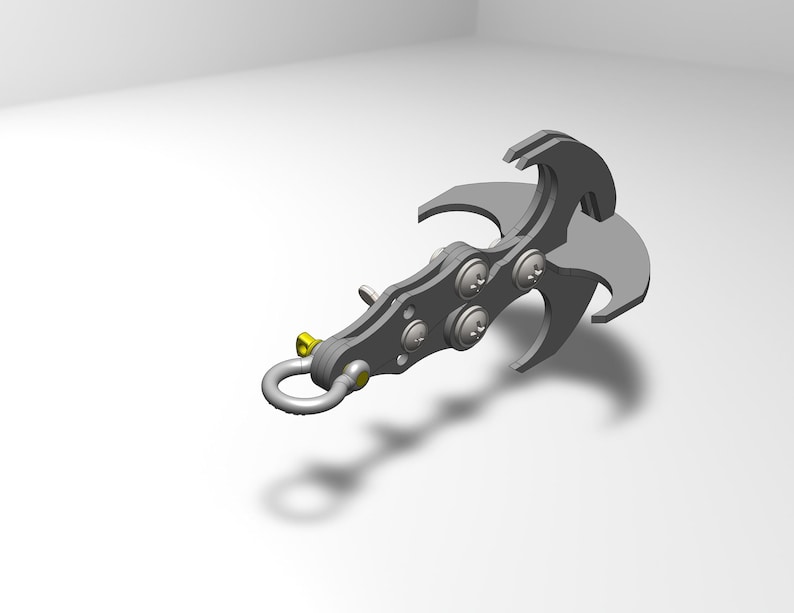 Gravity Greifhaken – Laser Schnitt DXF / CNC Dateien & PDF Anleitung ...