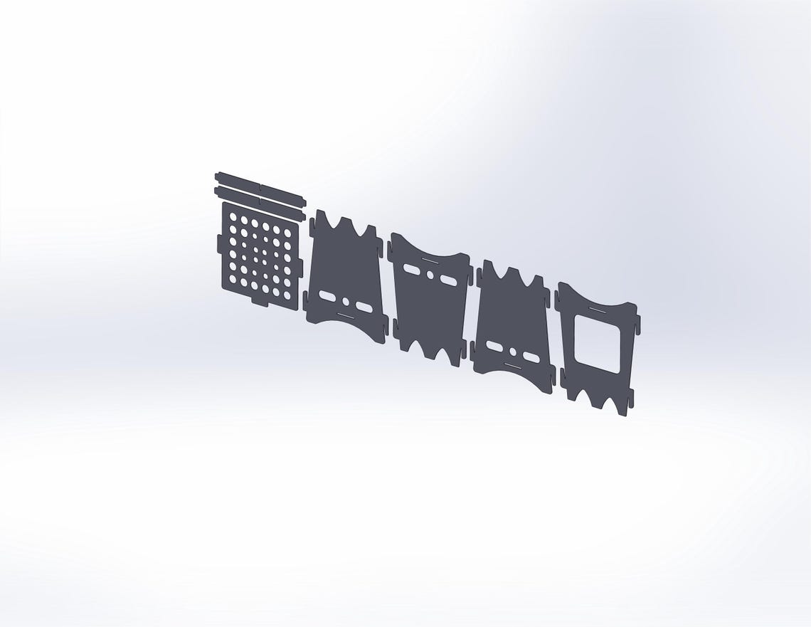 Twig Stove DXF Files for Laser Cutting, CNC Laser Cut Pattern, Digital ...