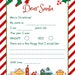 Christmas Kids Letter for Santa Digital Letter for Holidays Printable ...