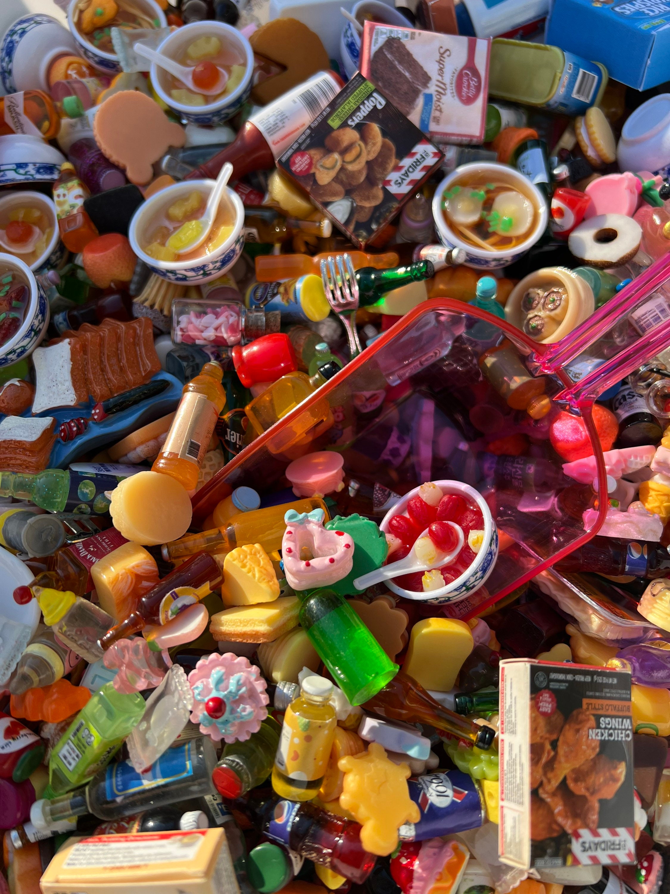 Dollhouse Food Mini Foods 25 Pieces Miniature Foods - Etsy