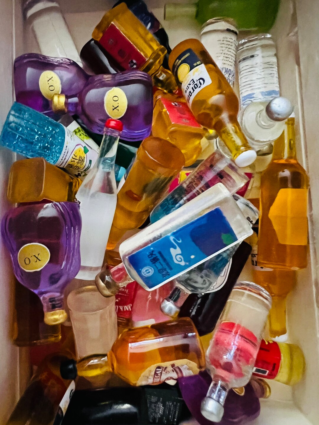 Mystery Scoop of Miniature Drinks Only 25 Pieces Dollhouse Accessories ...