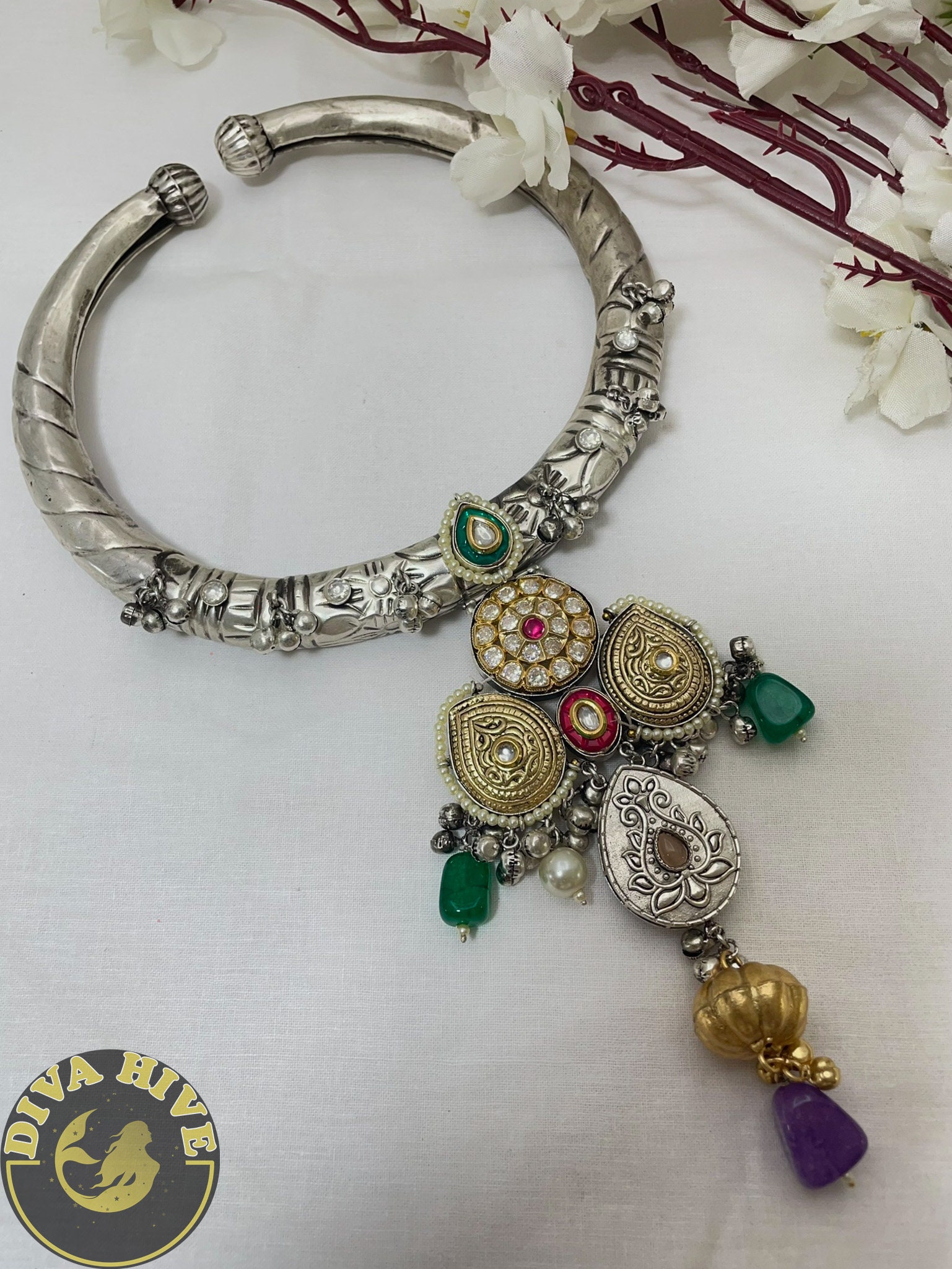 Gorgeous Fusion Silver Hasuli/ Contemporary Hasuli/ Statement - Etsy