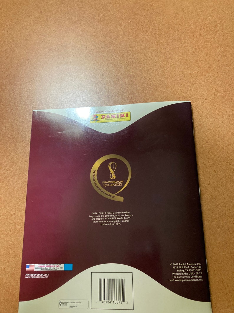 FIFA World Cup Qatar 2022 Sticker Album - Etsy