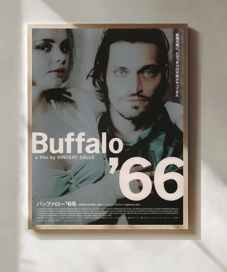 Buffalo '66 1998 Japanese Chirashi Flyer, Vintage Film Poster Print ...