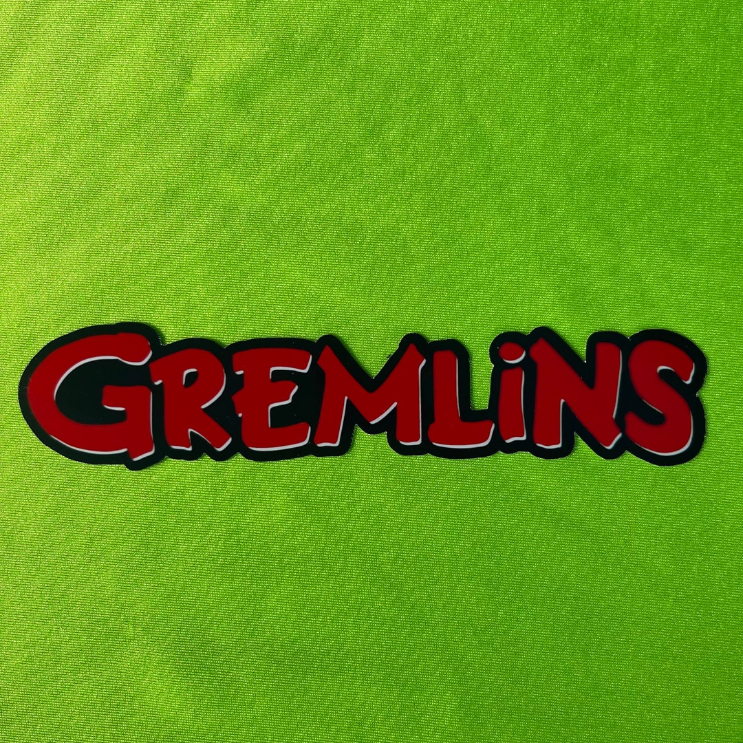 Gremlins Sticker Horror Movie Sticker Horror Film Laptop Decal Gremlins ...