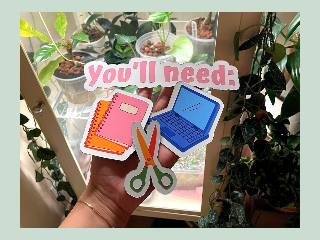 Set of 10 Classroom School Supplies Magnets + “you’ll Need” | Teacher ...