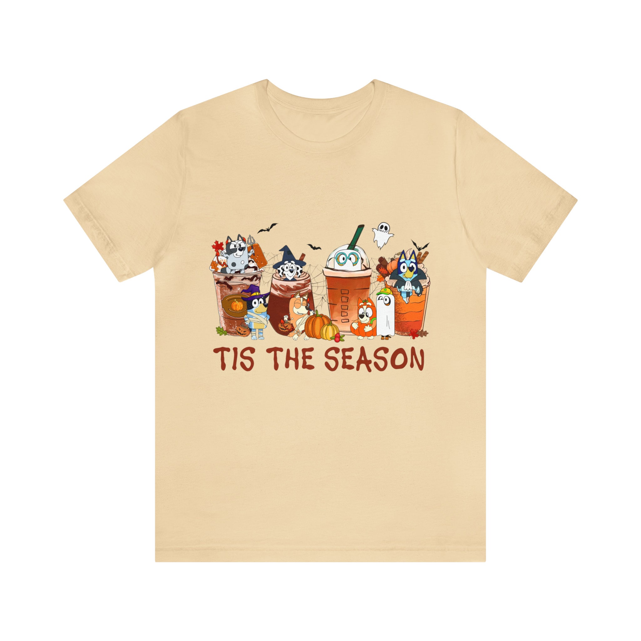 Adult Halloween Bluey Tee T-shirt | Bluey Halloween | Bluey Halloween ...