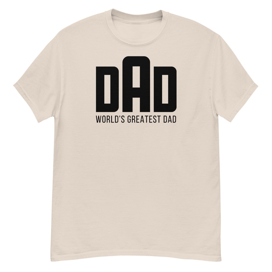 World's Greatest Dad Shirt, Father's Day Gift, Gift for New Dad, Dad T ...